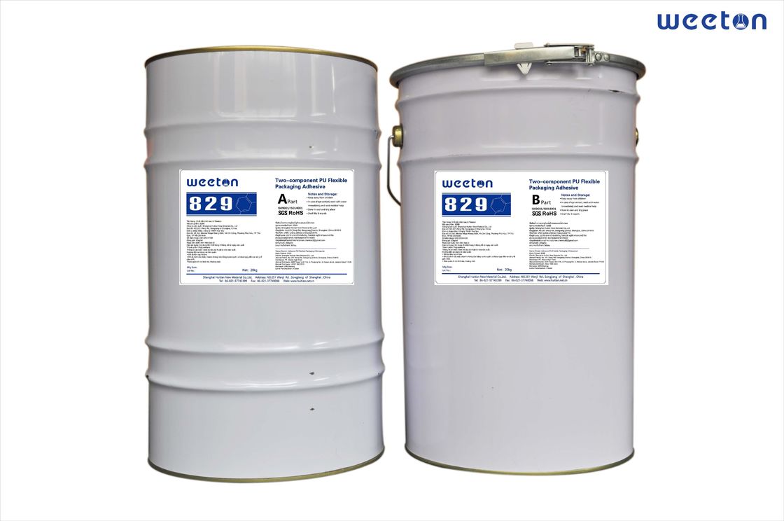 829A 829B Solventsiz Laminasyon düşük viskozluk ve iyi ıslanabilirlik ...